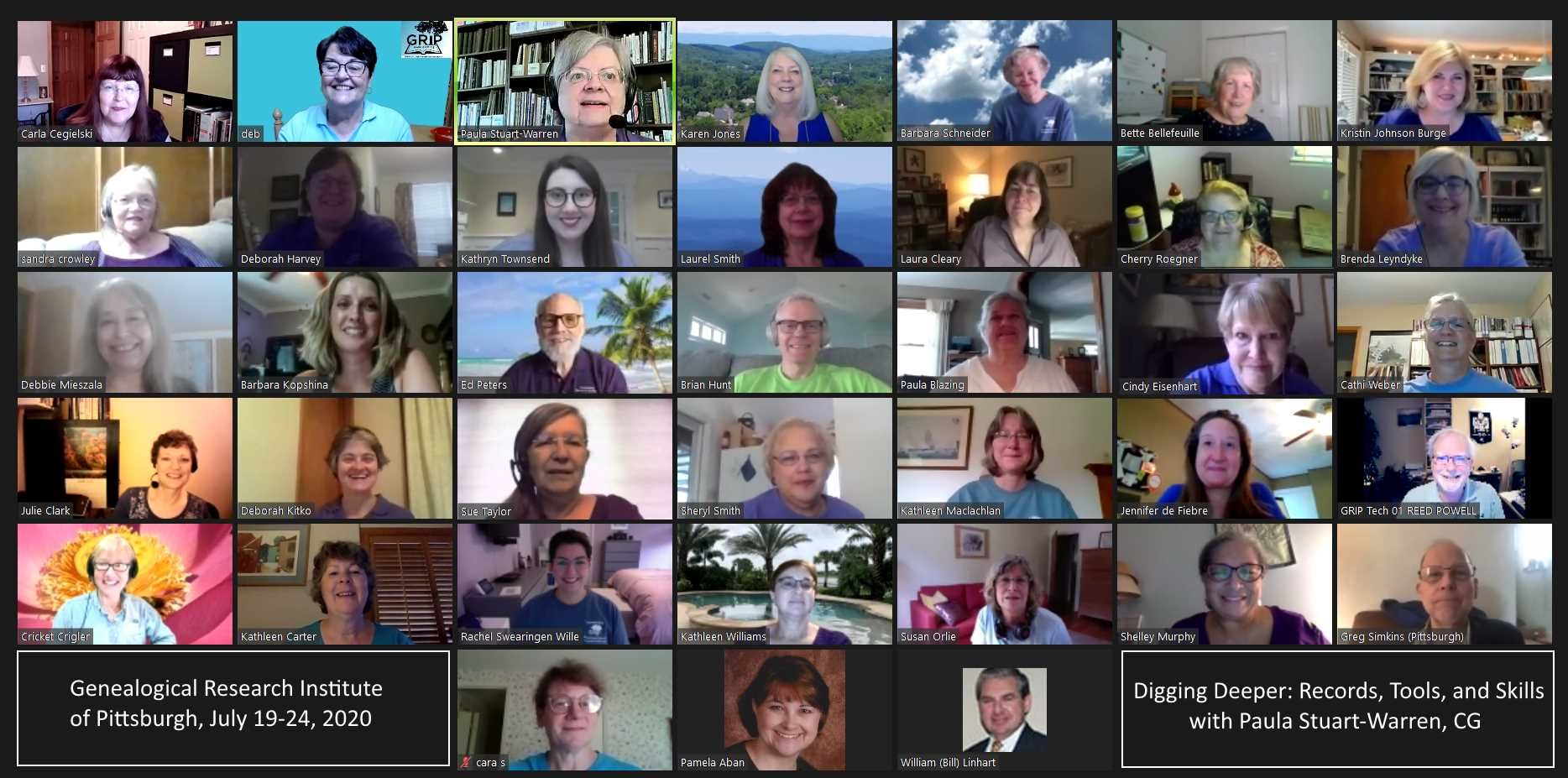 Genealogy online: GRIP Digging Deeper course a smash hit! | Genealogy ...