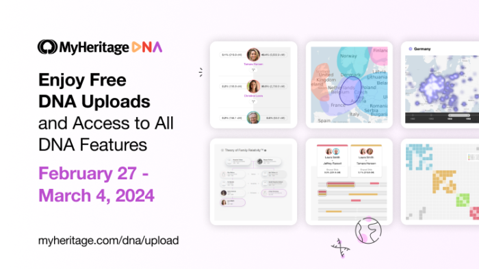 New DNA Uploads to MyHeritage for free including access to advanced DNA features | Genealogy by ...